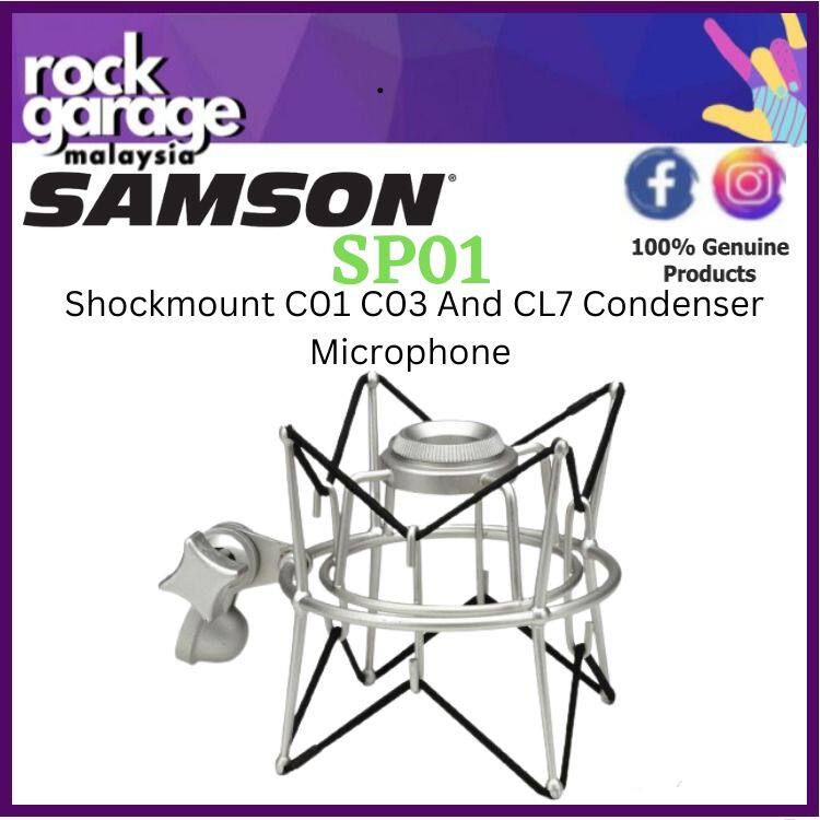 Samson SP01 Shockmount C01 C03 And CL7 Condenser Microphone (SP 01/SP ...