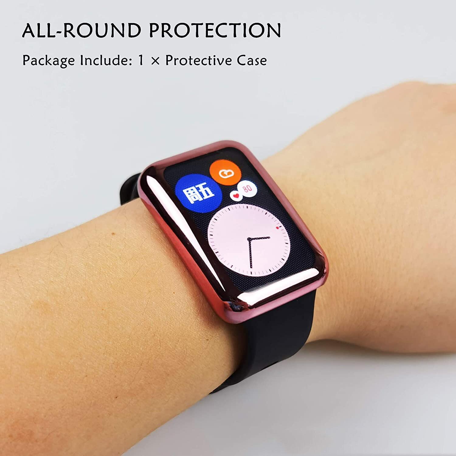 เคสป้องกันหน้าจอสำหรับ Huawei Watch Fit 2 Ultra Slim Soft Tpu