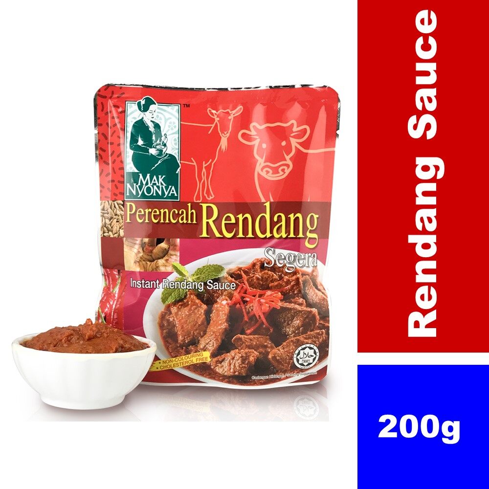 Mak Nyonya Perencah Rendang Rempah Segera Dry Curry Paste For Beef ...