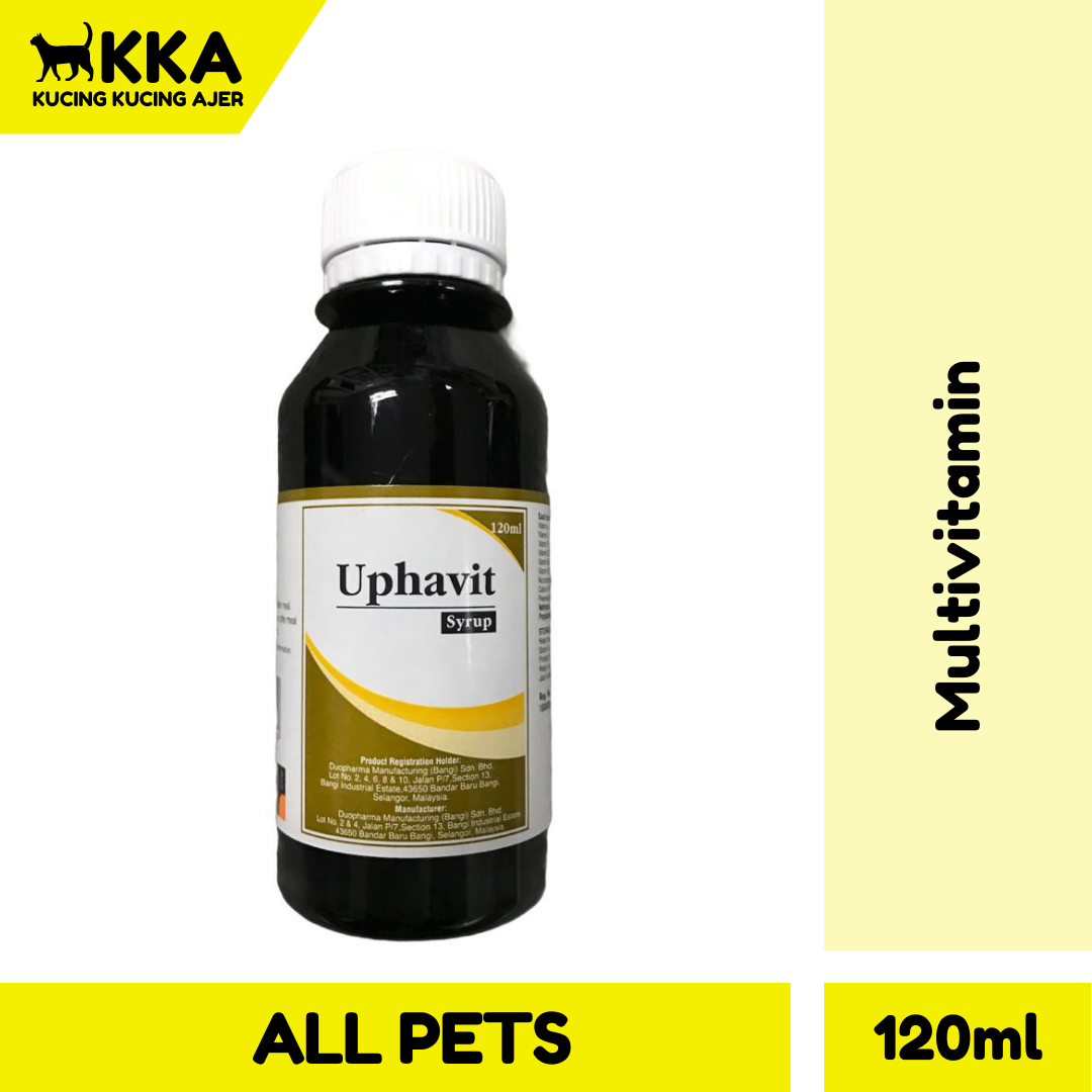 UPHAVIT MULTIVITAMIN SYRUP CAT/PETS 120ML | Lazada