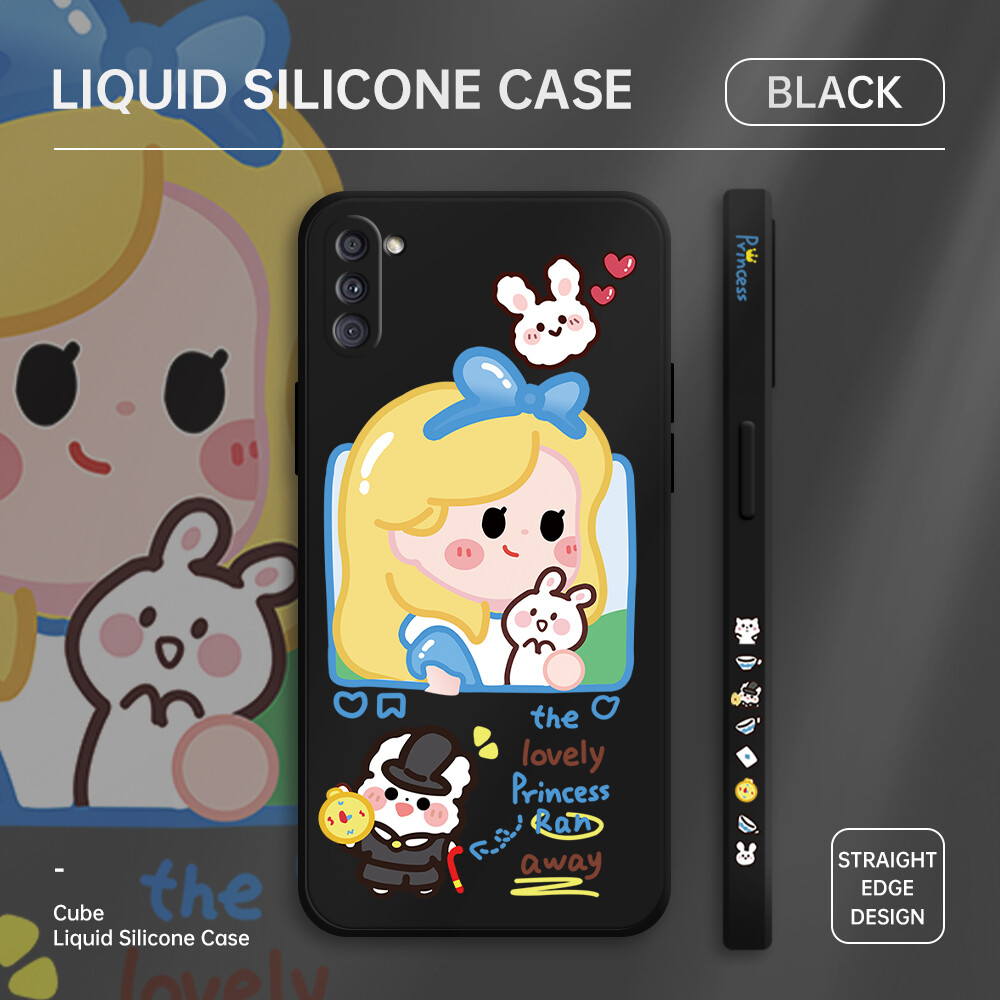 พร้อมสต็อกสำหรับ Samsung M11 A11น่ารัก Cinderella Disney ออกแบบด้านข้าง ...