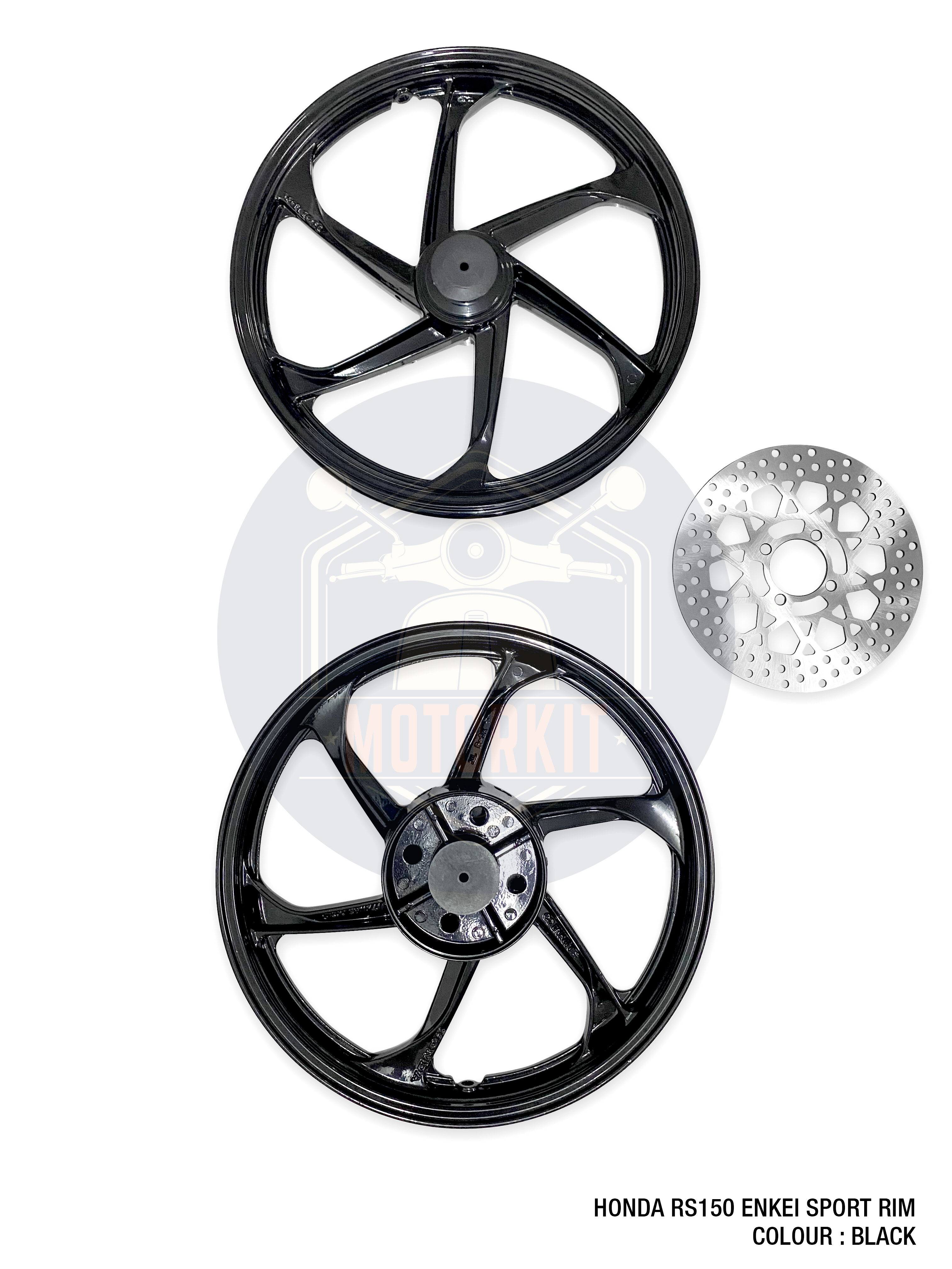 HONDA RS150 RS150R RS 150 RSX 150 RSX150 ENKEI SPORT RIM 6 LEG SPORTRIM ...
