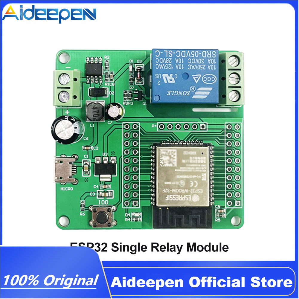 【ready Stock】original Diymore 100 Single Relay Development Board Wifi Bluetooth Relay Module