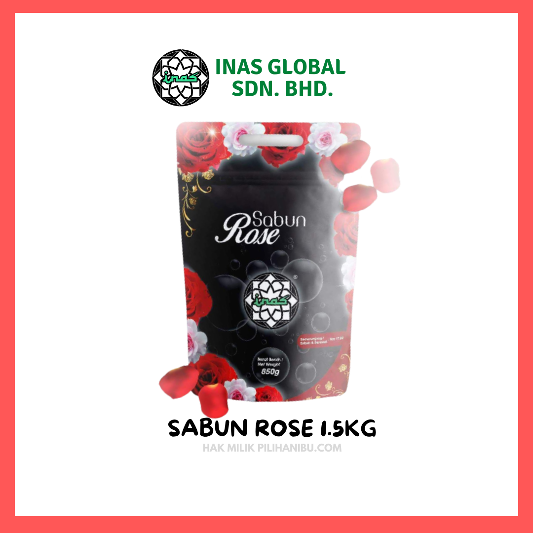 INAS GLOBAL 1.5KG Original Multipurpose Detergent Sabun Serbaguna ...