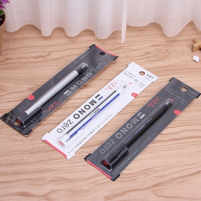 Round Tip Eraser Refill Pack Ultrafine Pencil Rubber Perfect Revise ...