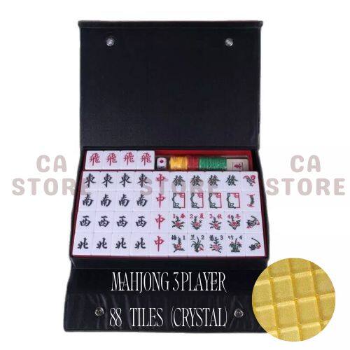 [CA STORE] Premium Quality Rummy Mahjong Set 120 Tiles Lami Mahjong ...