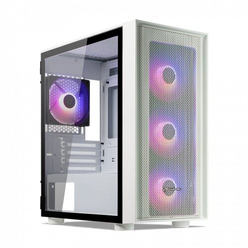 TECWARE NEXUS AIR M ARGB TG M-ATX CHASSIS ( BLACK / WHITE ) | Lazada