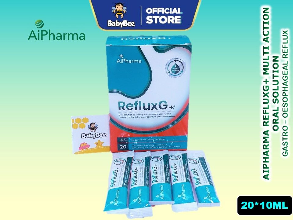 AiPharma RefluxG Multi Action Sachet (10ml x 20's) | Lazada