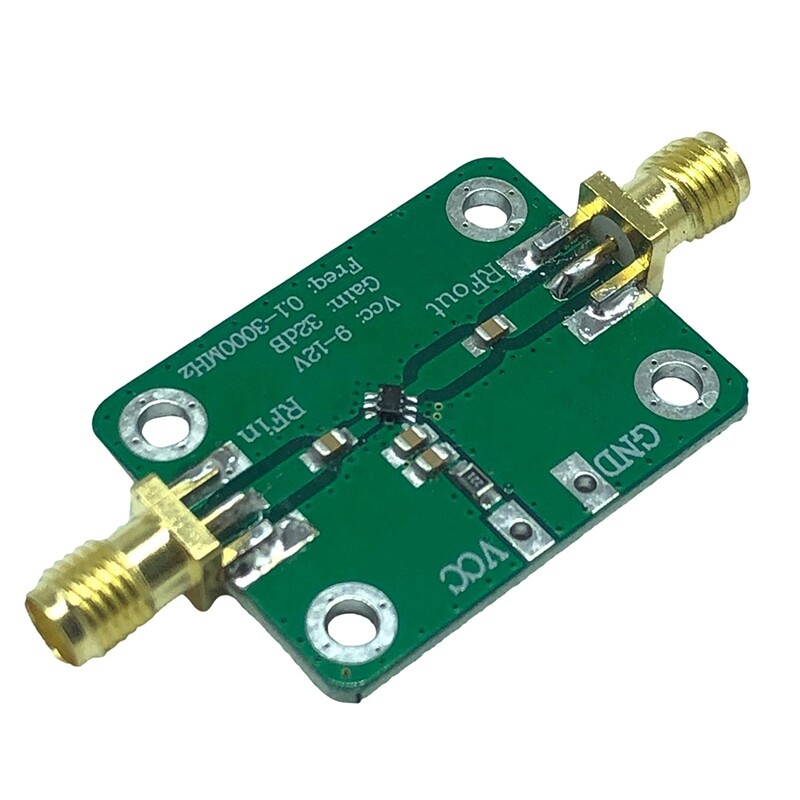 RF Wideband Amplifier Low Noise Amplifier LNA (0.1-3000MHz Gain 32DB ...