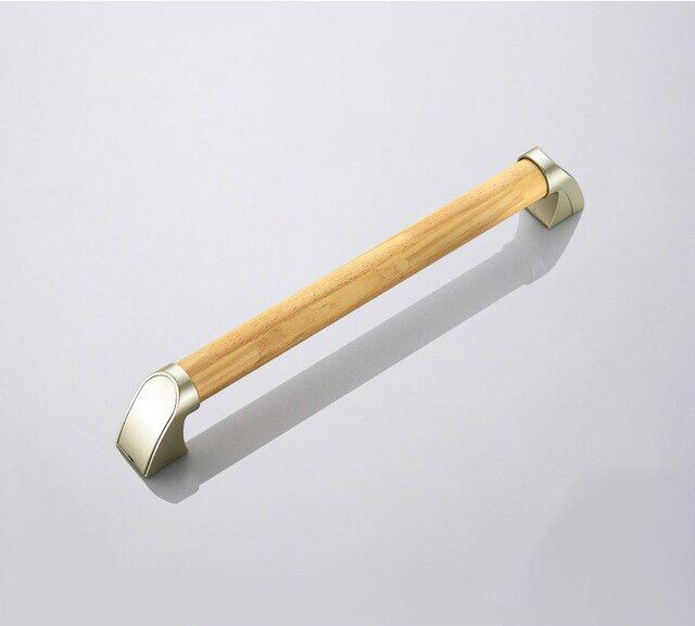 Thick Wood Zinc Alloy Wall Mounted Disability Handles Grab Bars For Old ...