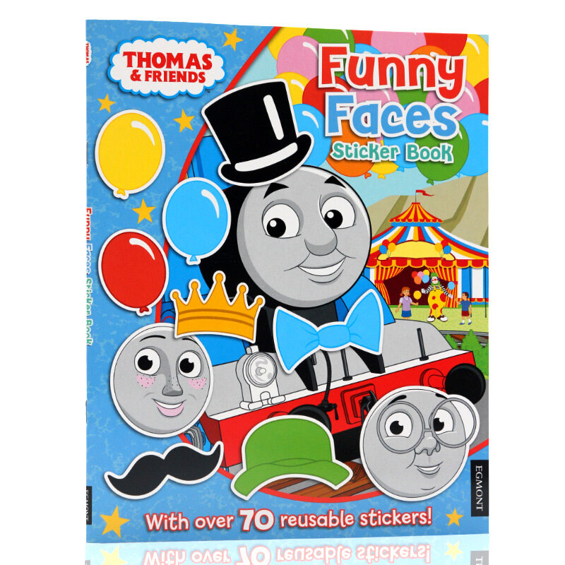 Thomas and FriendsThomas The Tank Engine Funny Faces Sticker Book โทมัส ...