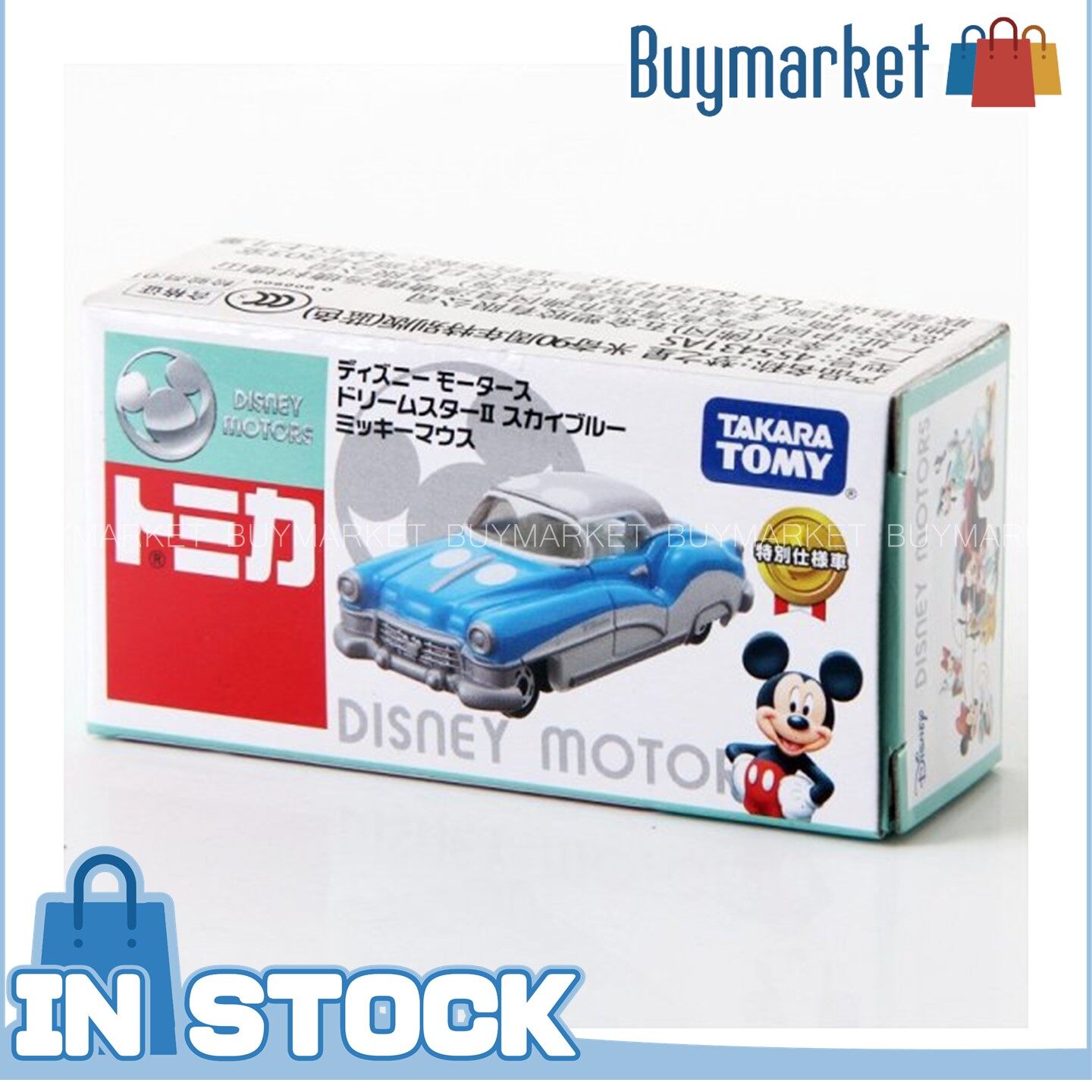 [ของแท้] Takara Tomy Disn Ey Motors Mickey 90th Dream Star 2 Blue Ver. รถของเล่น Diecast - Buy ...