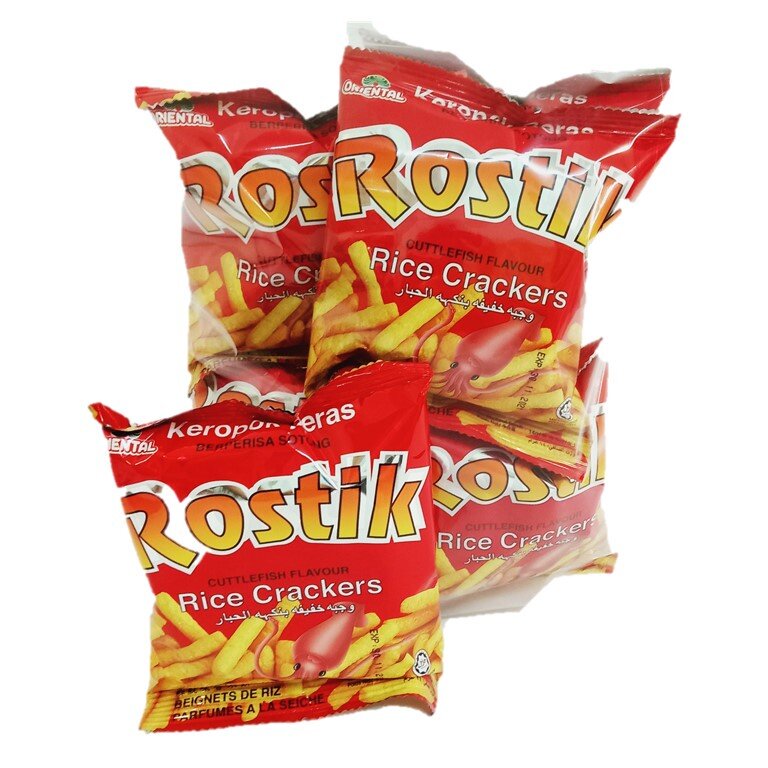 Oriental Snacks 14g x 6pcs Chicken Ring / Rostik Rice/ Green Pea / Rota ...