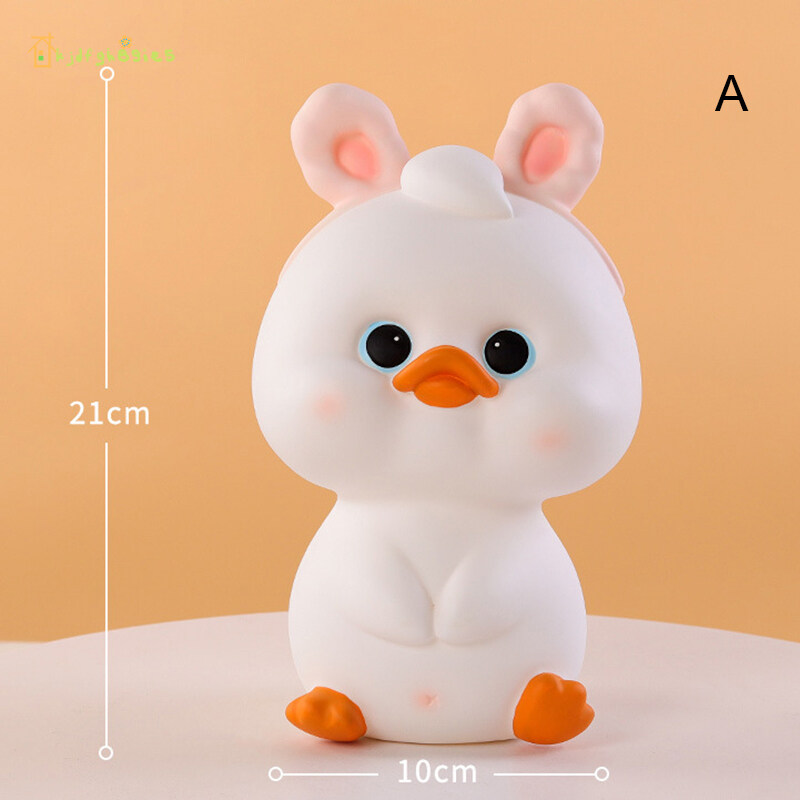 KJDF กระปุกออมสินรูปเป็ดขนาดเล็ก3 In 1,กล่องใส่ของขวัญสำหรับเด็กตั้ง ...