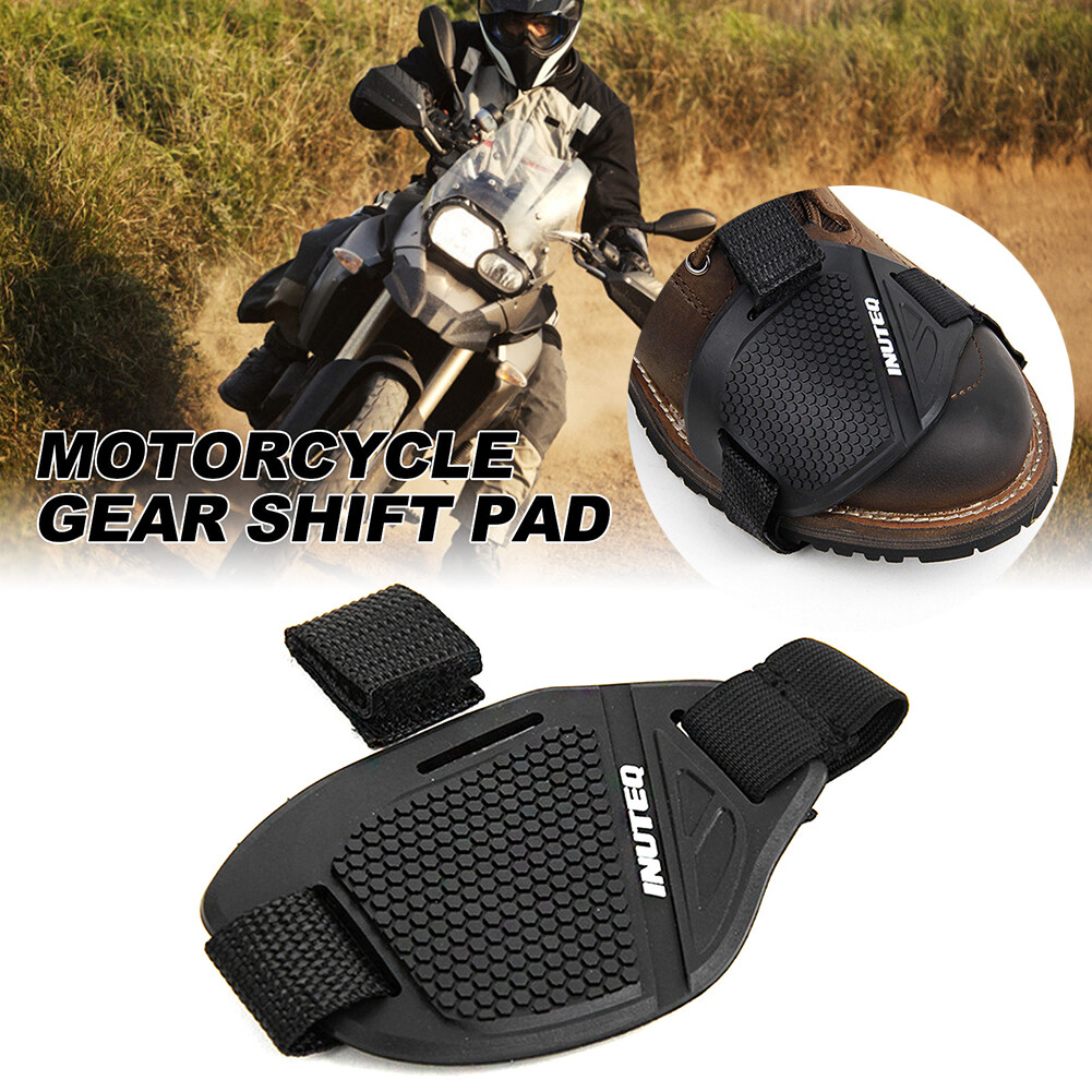 (Ready) Motorcycle Shoes Protective Gear Shift Pad Elastic Gear Shifter ...