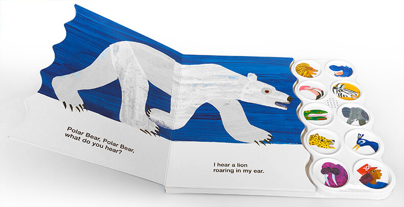 Children Books Eric Carle:Polar Bear What Do You Hear? English Activity ...