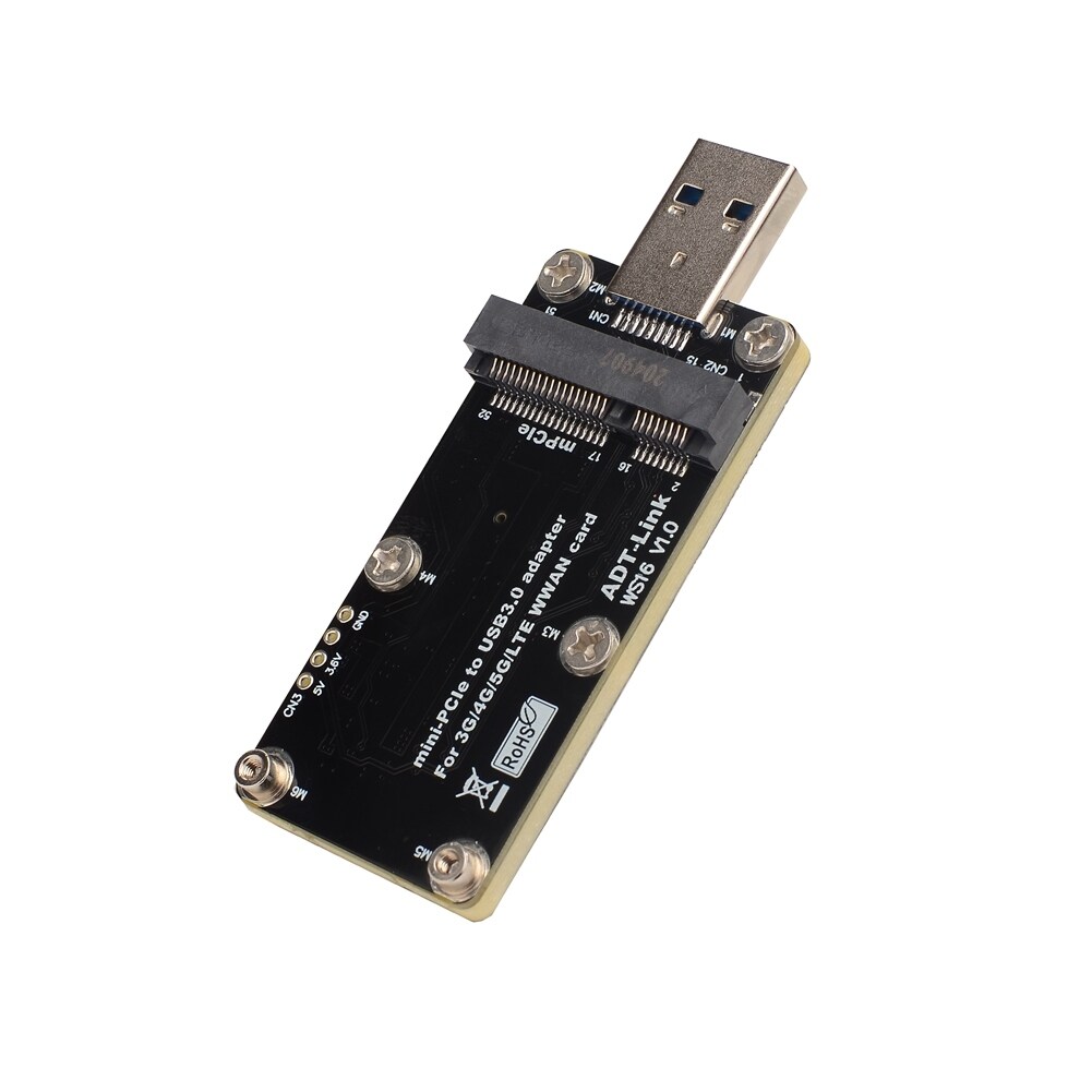 ประกันคุณภาพ USB 3.0มินิ PCIe MPCIe 5G 4G 3G LTE โมดูลไร้สายอะแดปเตอร์ ...