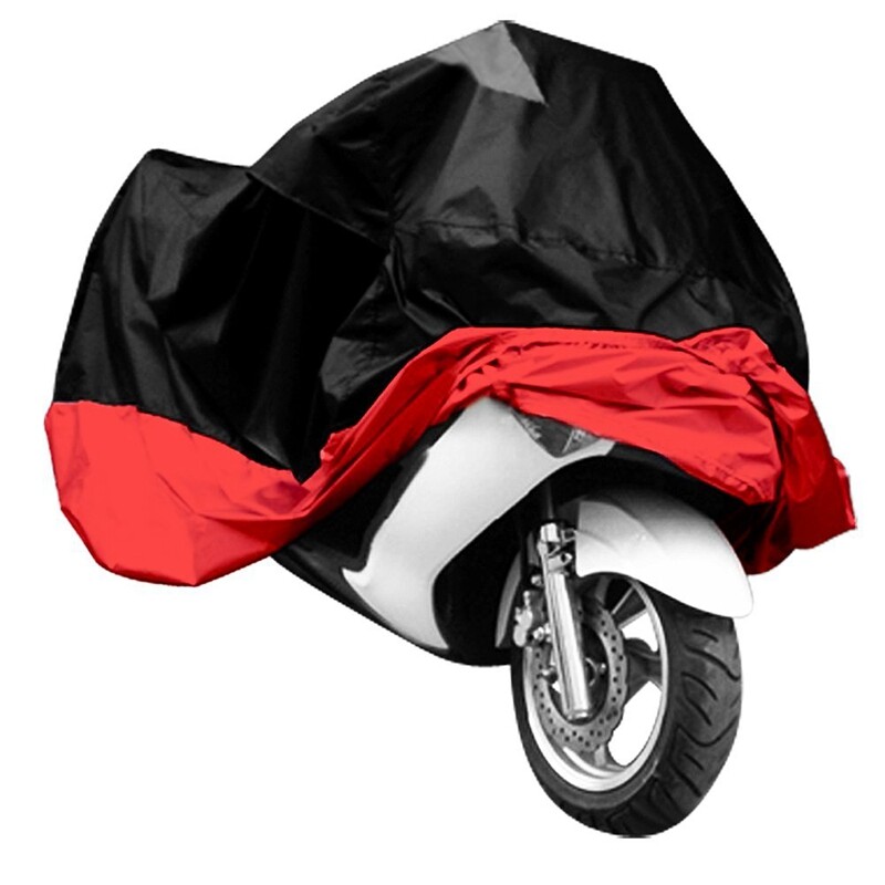 MOTORBIKE COVER MTB Covers large size XXXL red black sport protection ...