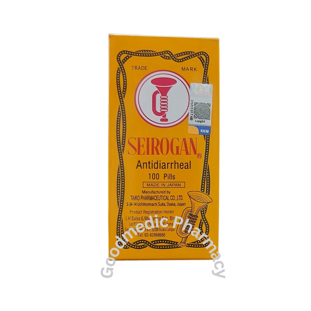 Genuine Japan Taiko Seirogan Antidiarrheal Pills 100s/50s 大幸药品 喇叭牌正露丸 ...