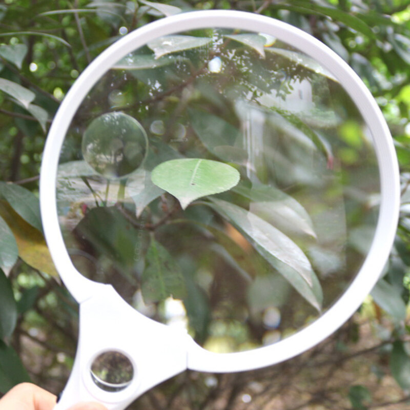 【Flash Sale】25X Extra Large Strong Magnifying Glass 3 Bright LED Zoom ...