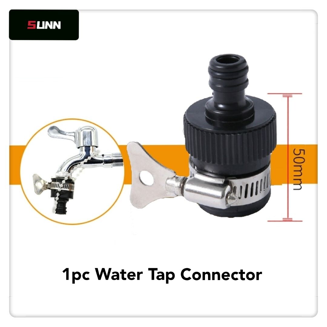 SUNN 12mm Hose Connecter Quick Joint Adapter Water Tap For Washing ...