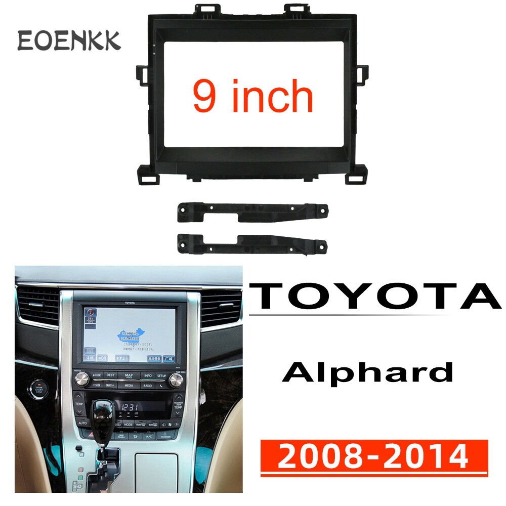 Honxun car stereo 2din panel dash board fit for Toyota Alphard 2008 ...