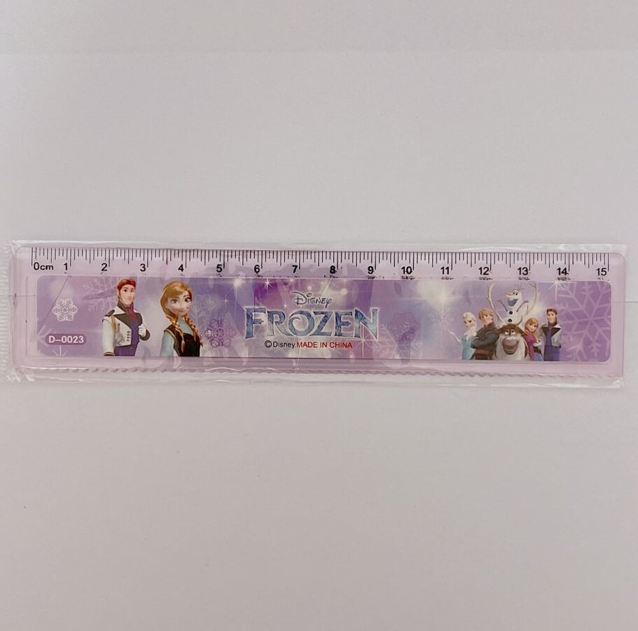 15cm Cartoon Ruler 2 in 1 Straight and Wave Ruler Pembaris Comel Lurus ...