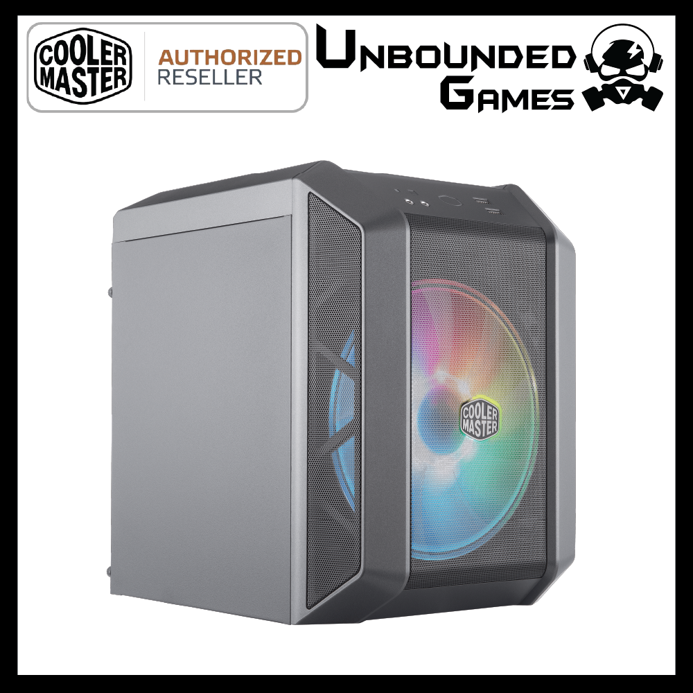 Cooler Master Casings MasterCase H100 ARGB Mini-ITX Case, 200mm ARGB ...