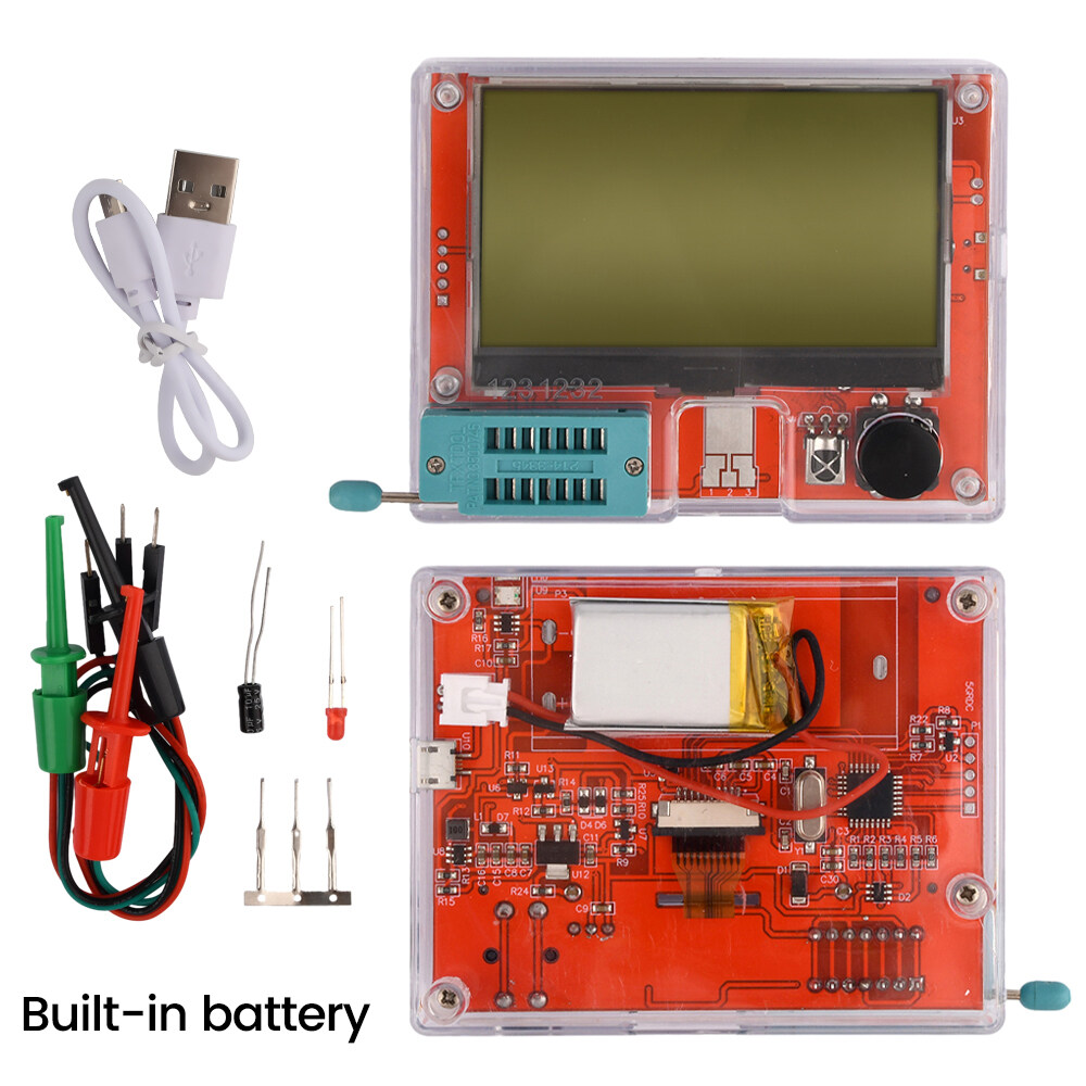diymore LCR-T10H Transistor Tester Frequency Tester PWM Square Wave LCR ... diymore LCR-T10H Transistor Tester Frequency Tester PWM Square Wave LCR ...