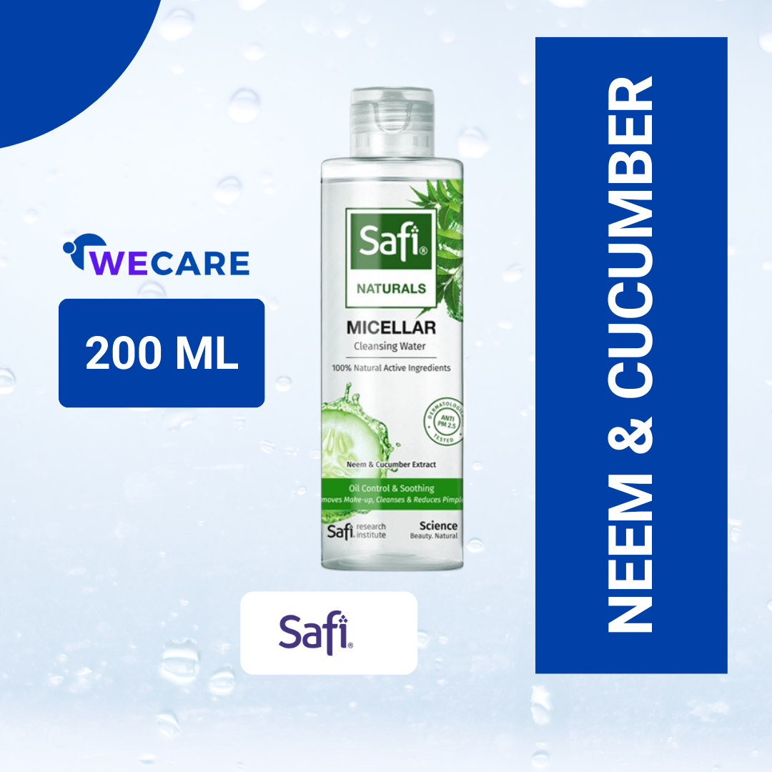 Safi Natural Micellar Cleansing Water (200ml) - 4 Variants | We Care ...