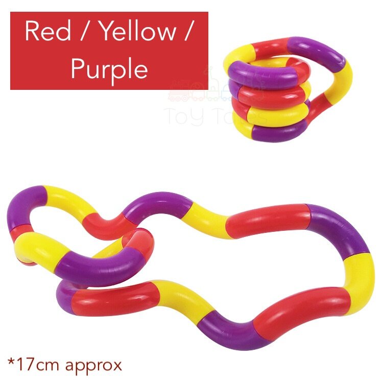Fidget Tangle Toy 🍭 Shaping Worm Twisting Kids Tiktok Fidget Stress ...