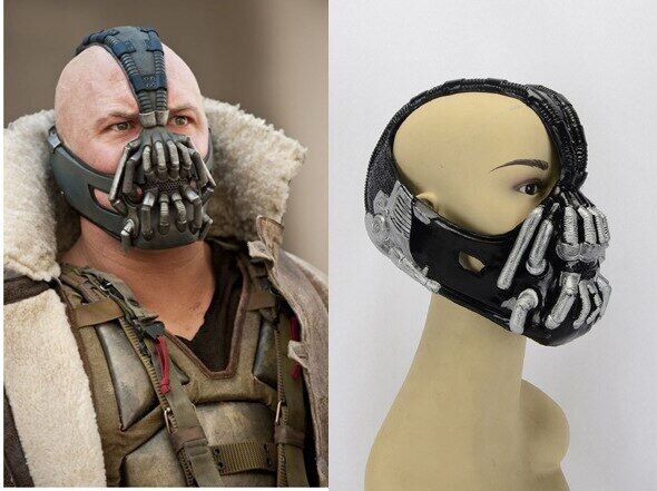 Anime Mad Max 4 Mask Cosplay Bane Mask Halloween Party Mask Half Face ...