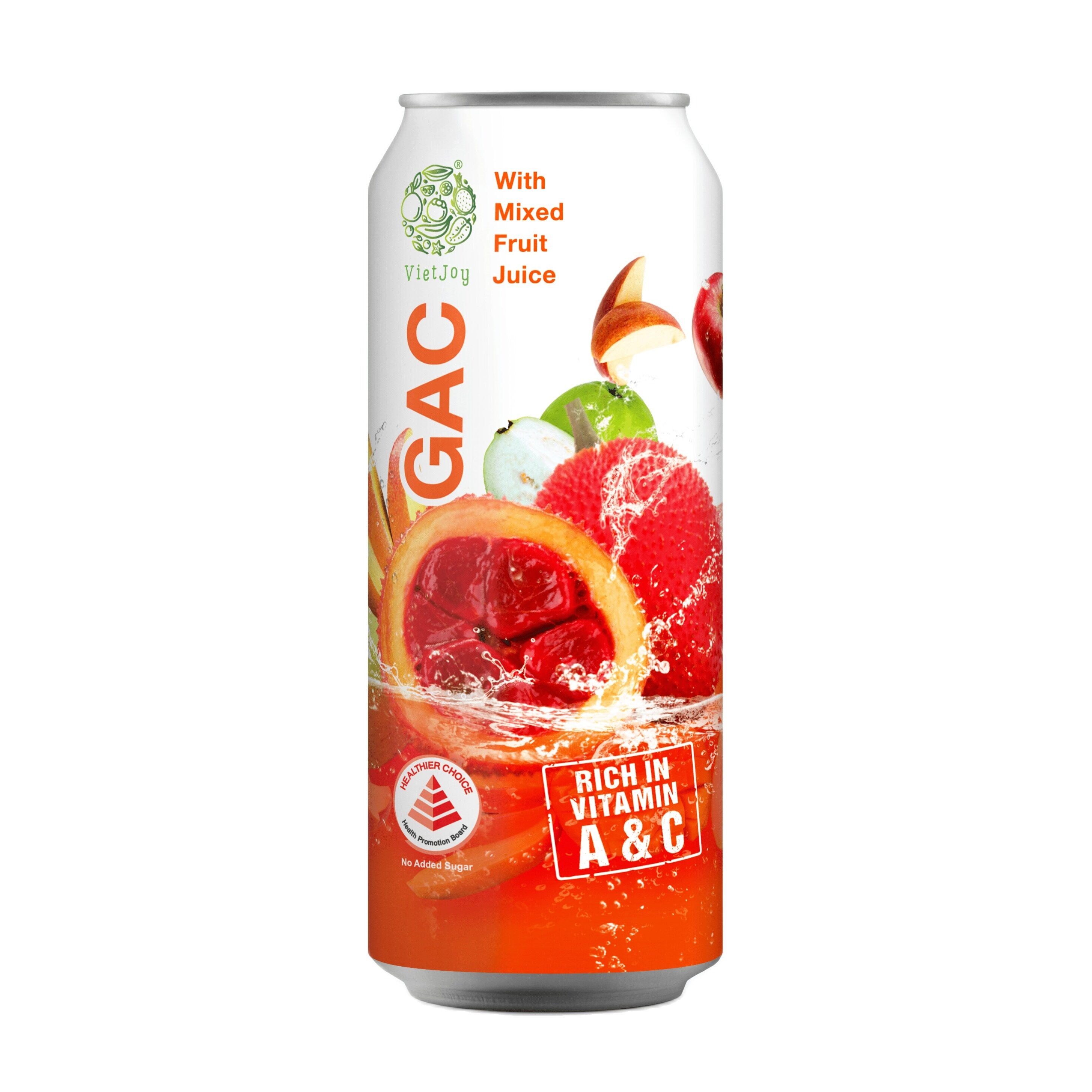 VIETJOY GAC WITH MIXED FRUIT JUICE 250ML x 1 CAN | Lazada