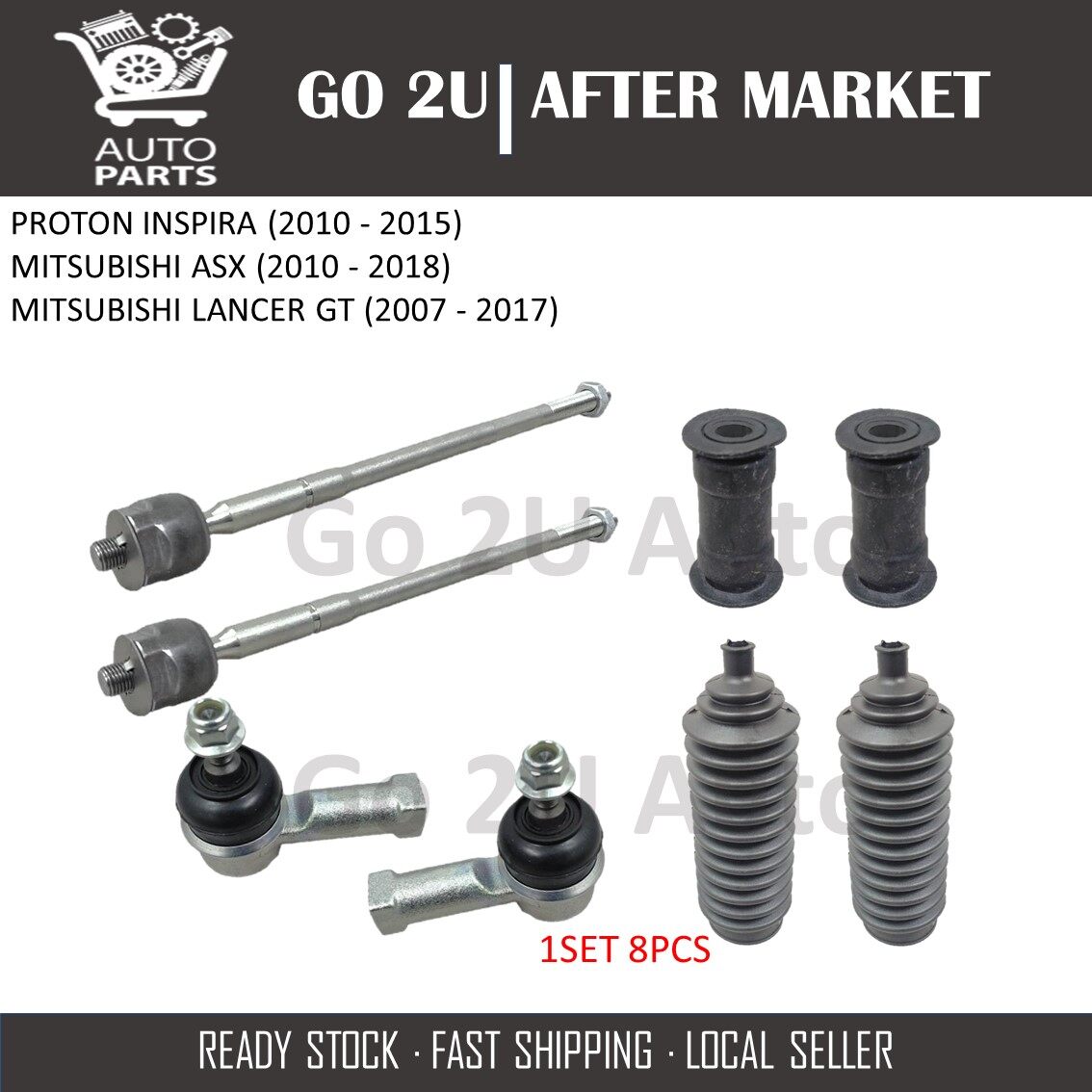 STEERING RACK 1SET 8PCS !!! - PROTON INSPIRA/MITSUBISHI ASX/MITSUBISHI ...