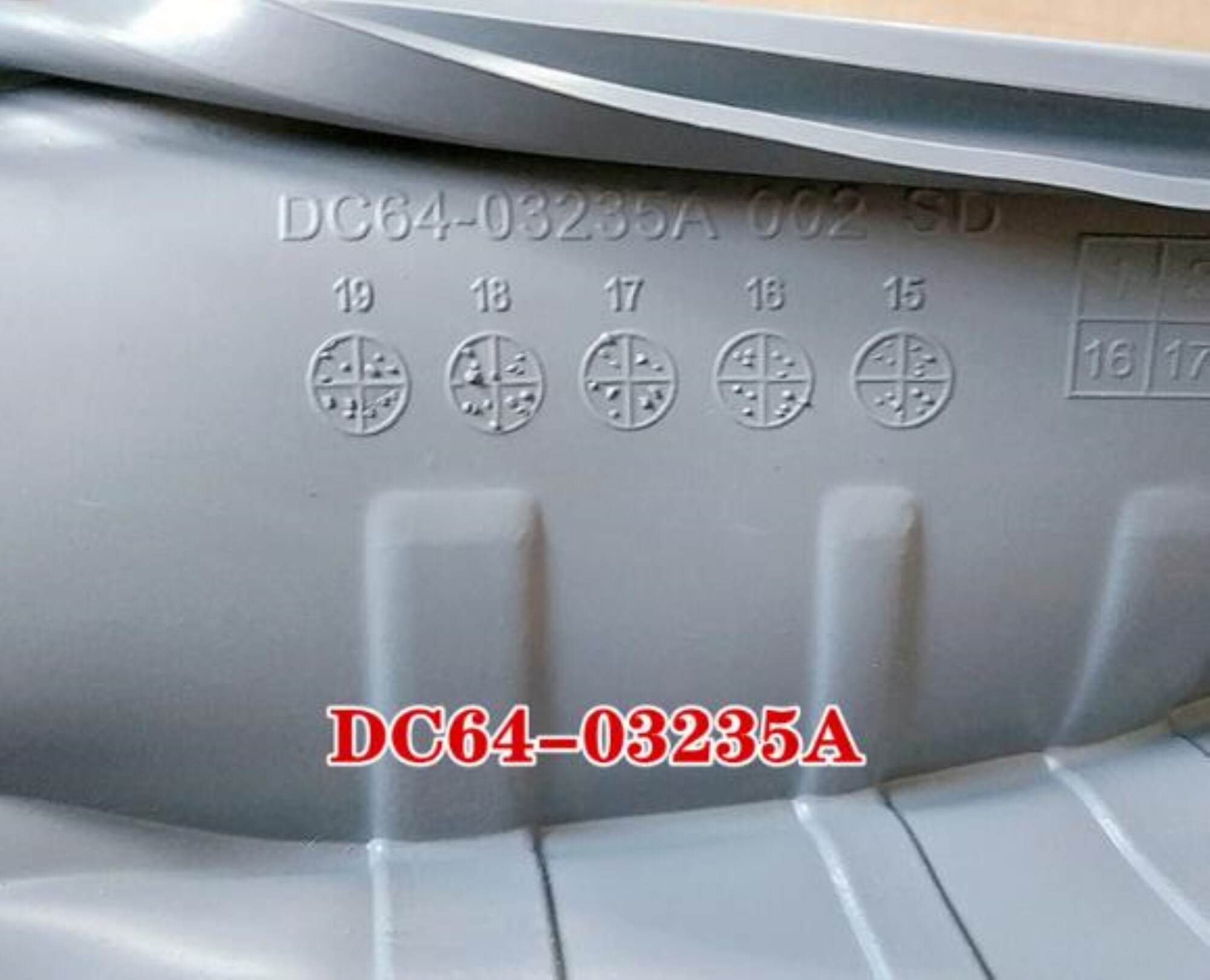 new Washing machine seal Suitable for Samsung DC64-03235A DC97-18884A ...