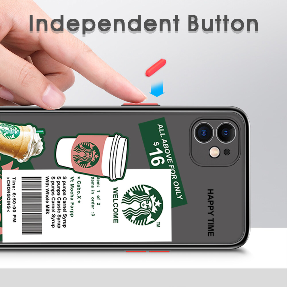 Hontinga Casing Case For Samsung Galaxy A20 A30 Case Starbucks Label ...