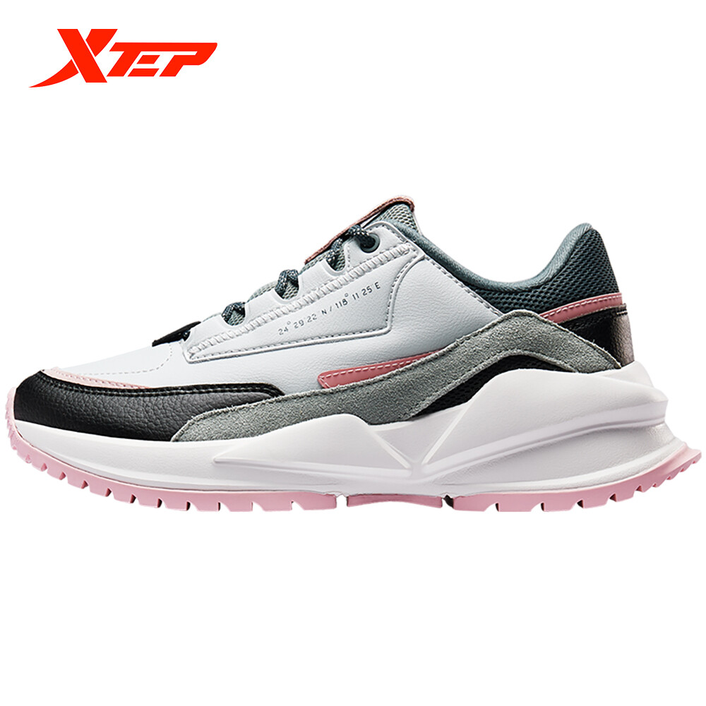 Xtep 2020 สตรีฤดูหนาวใหม่ Urban TREND แฟชั่นตามธรรมชาติหนา Soled ...