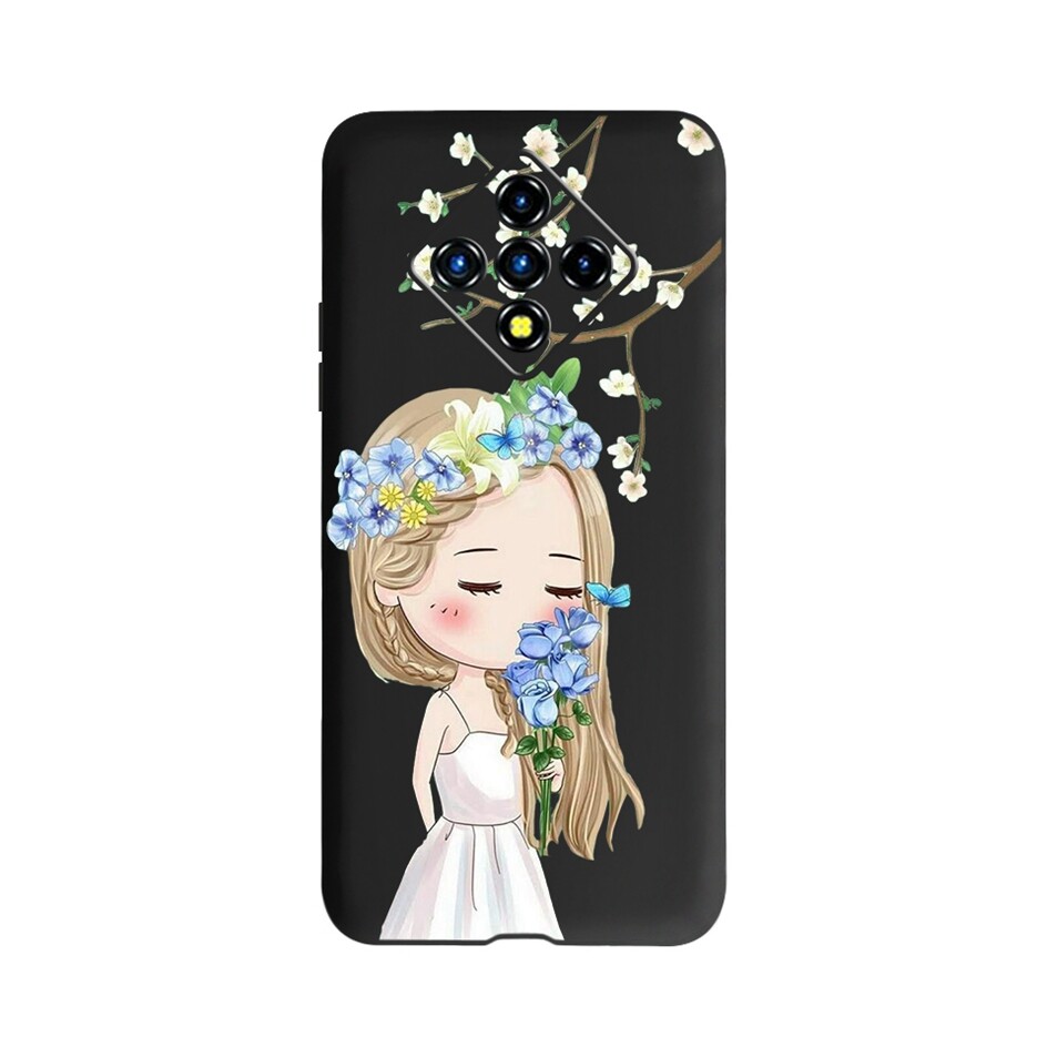 สำหรับ Infinix Zero 8 Zero 8i ซิลิโคนน่ารักรูปแบบโทรศัพท์สำหรับ Infinix ...