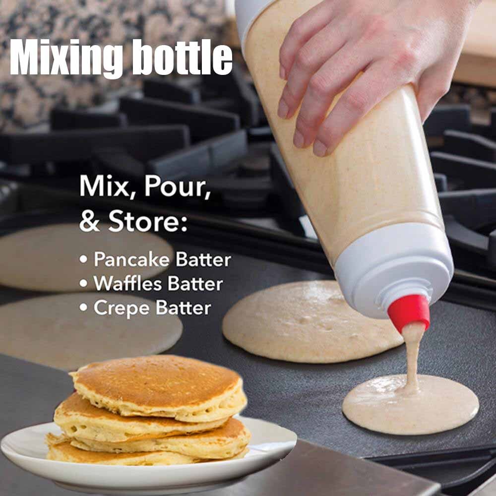cupcake muffin pan mixing bottle paste pancake waffle machine tool ...