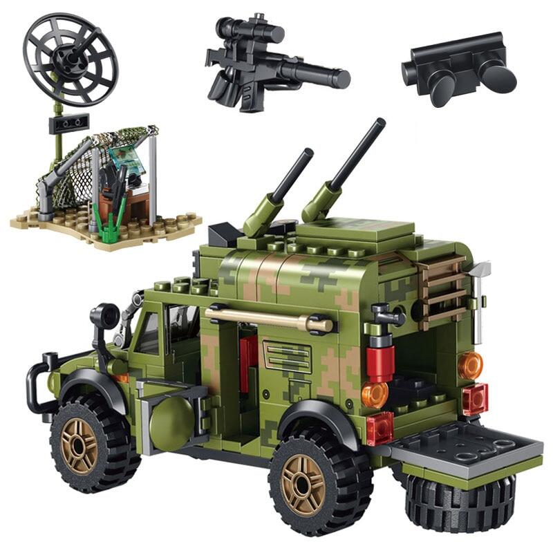 SLUBAN WW II US Military Higgins Landing Craft Warship Building Blocks ...