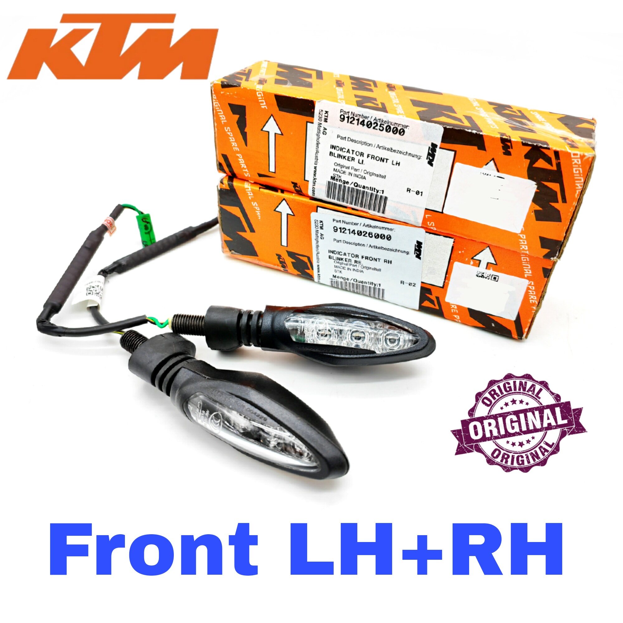 KTM Flasher Signal LED Duke 200 250 390 100% Original KTM Spare Part ...