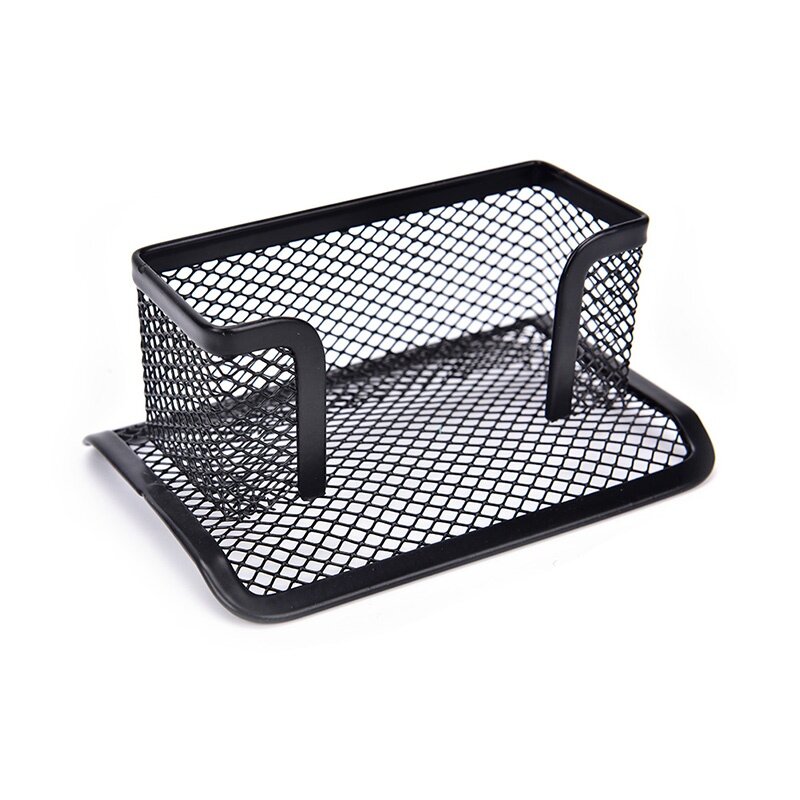 FG 1xBlack Mesh Cards Box Storage Rack Holder Tray Table Desktop ...