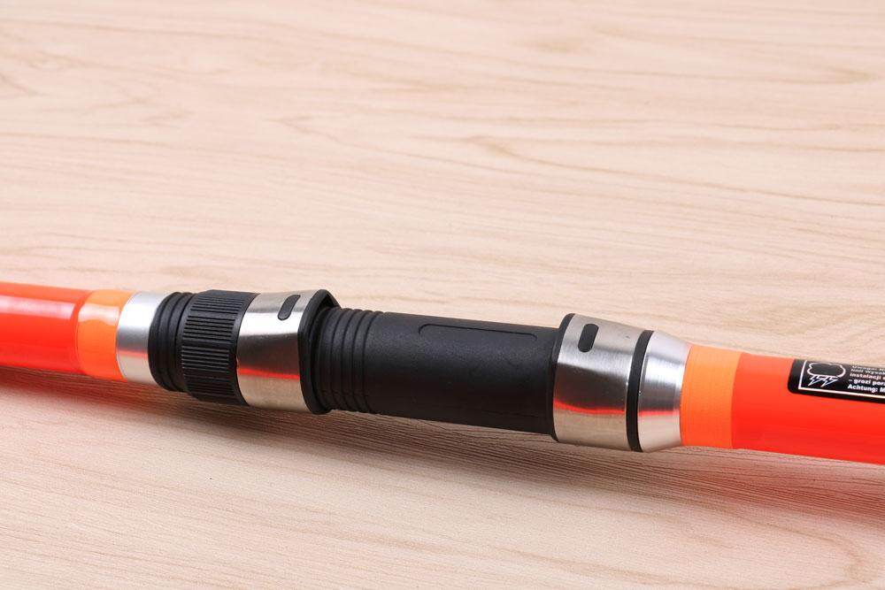 3 Surf แผ่นเหล็ก Rod ORANGE Jigging Super Hard 420 ซม.(14ft) และฝีมือ ...