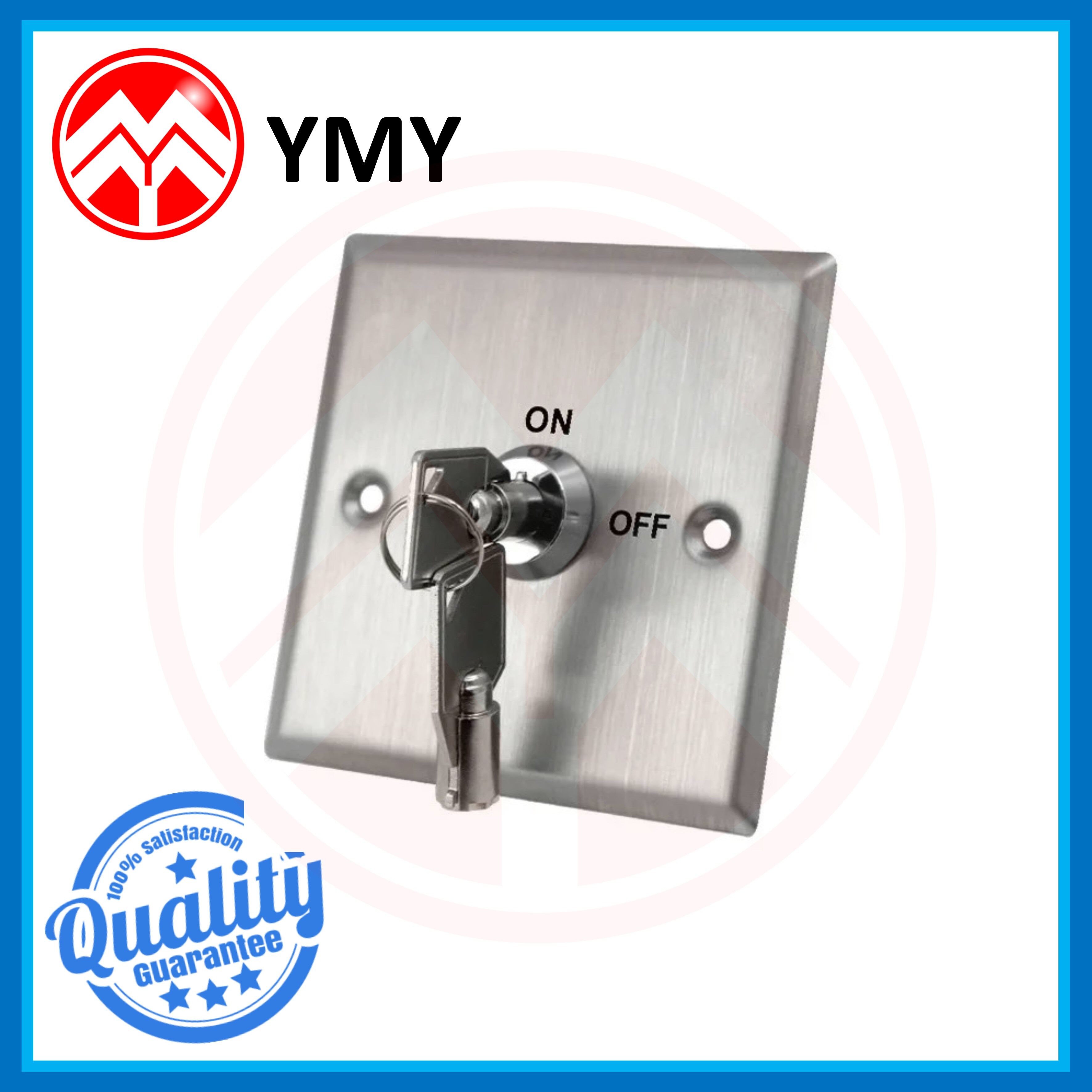 Stainless Steel Door Release Key Switch Access Emergency Switch Button ...