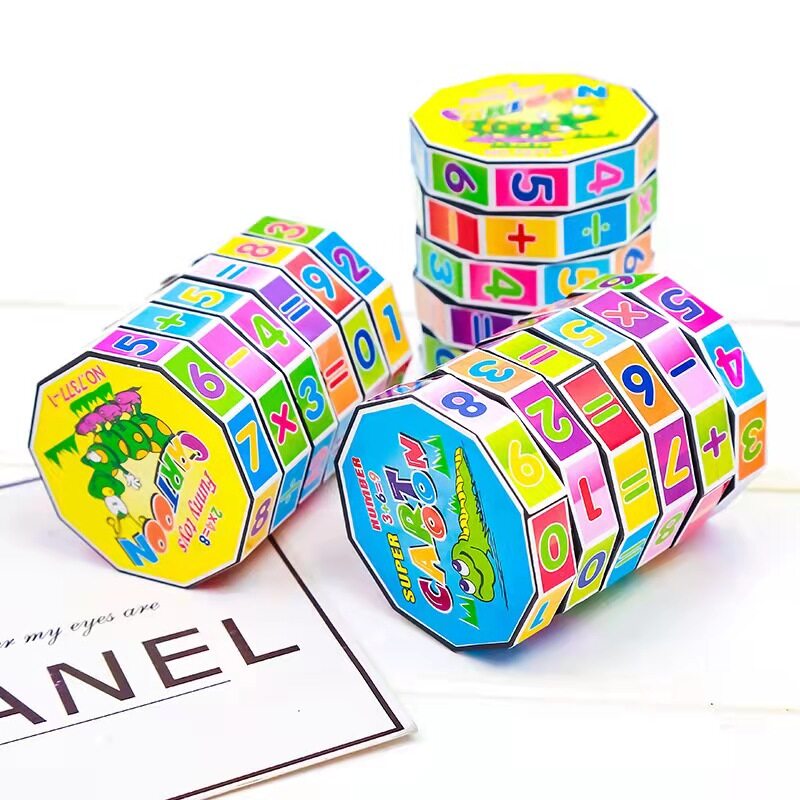 Cylindrical Plastic Rubik's Cube Children's Digital Rubik's Cube ... Cylindrical Plastic Rubik's Cube Children's Digital Rubik's Cube ...