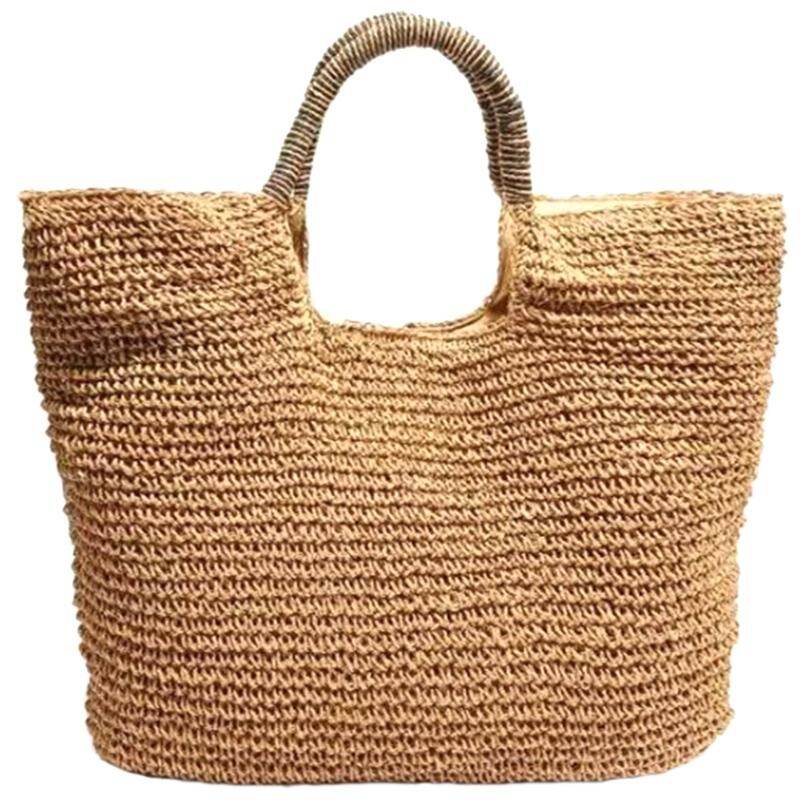 Fashion Women Shoulder Bags Wicker Woven Straw Bag Designer Handbags ...