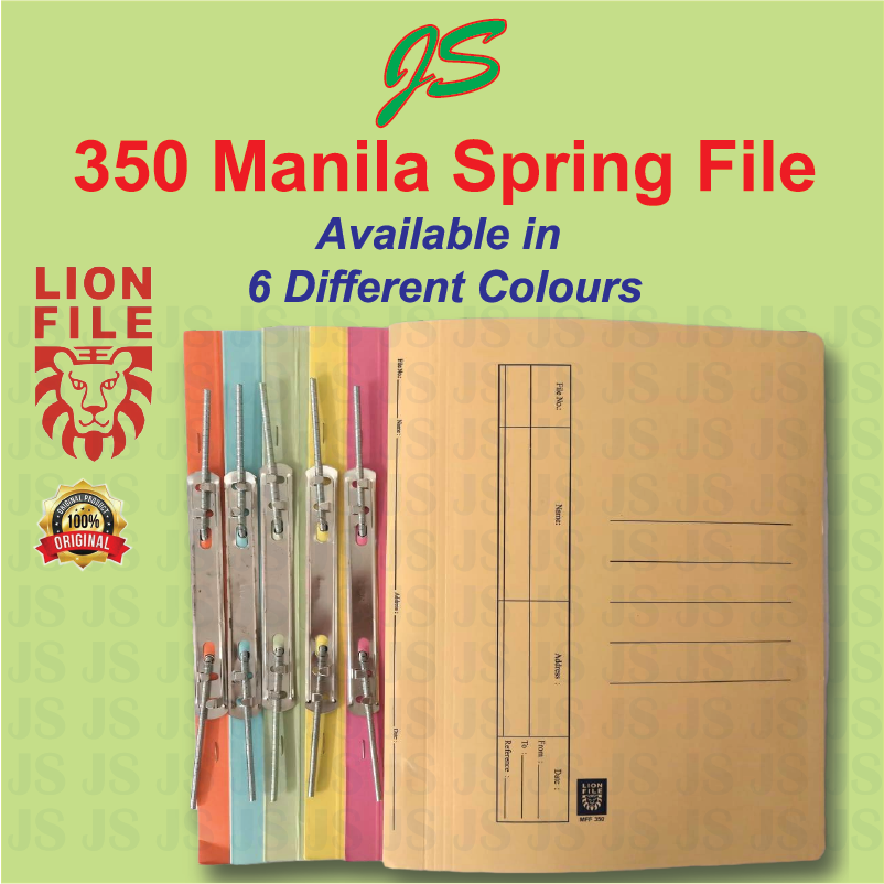 LION FILE 350 Manila Flat File / Spring File | Lazada