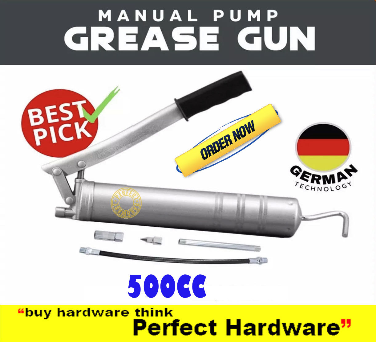 PRESSOL Pneumatic Action Hand Lever Grease Gun Flexible HOSE 500CC ...
