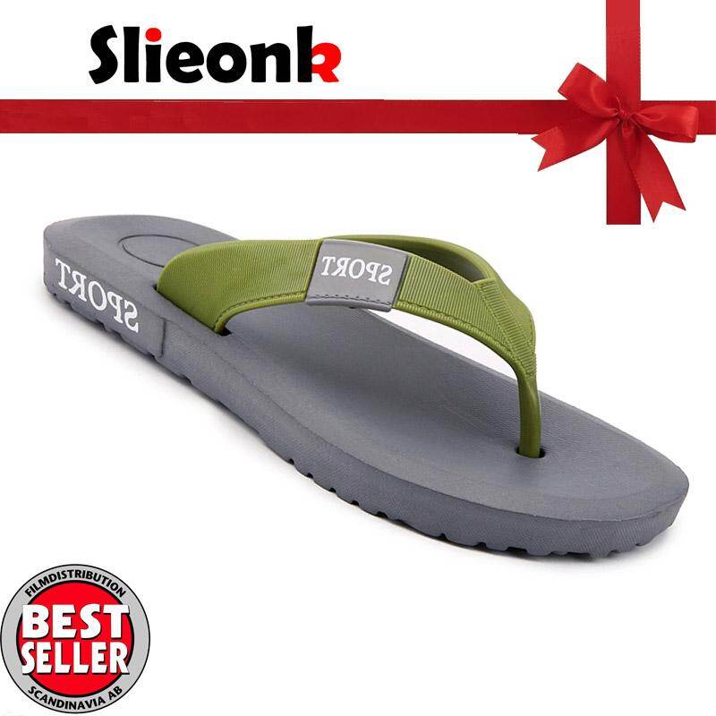 Selipar รองเท้าแตะ Lelaki Original Kulit Murah Viral Saiz Besar 45 46 ...