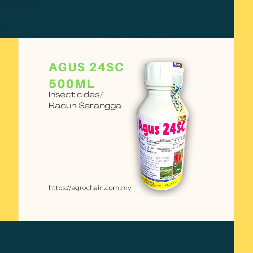 ADVANSIA - AGUS 24SC - 500ML (RACUN SERANGGA /杀虫剂/INSECTICIDES ...